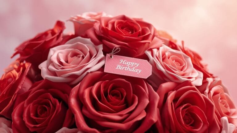 Birthday Wishes On Flowers — 90+ Heartfelt Card Messages | WishValleyX